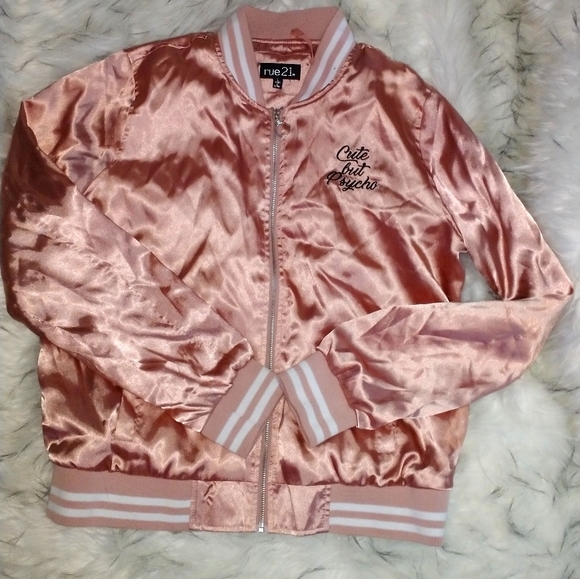 Rue21 | Sweaters | Rose Gold Zip Up | Poshmark